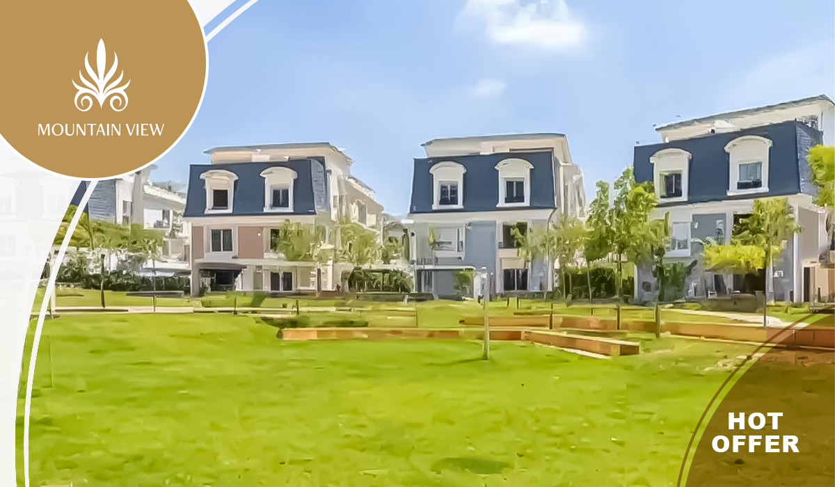 Largest Area for iVilla Roof in Mountain view icity New Cairo ...